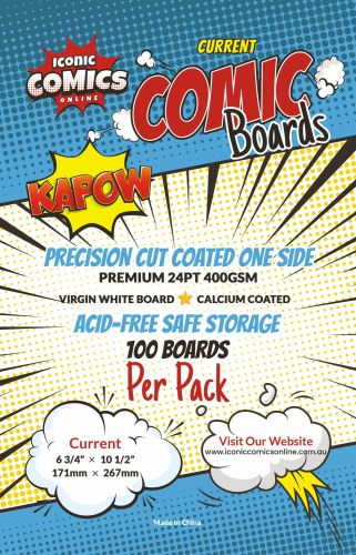 Iconic Comics Online Current Backing Boards :: Iconic Comics Online