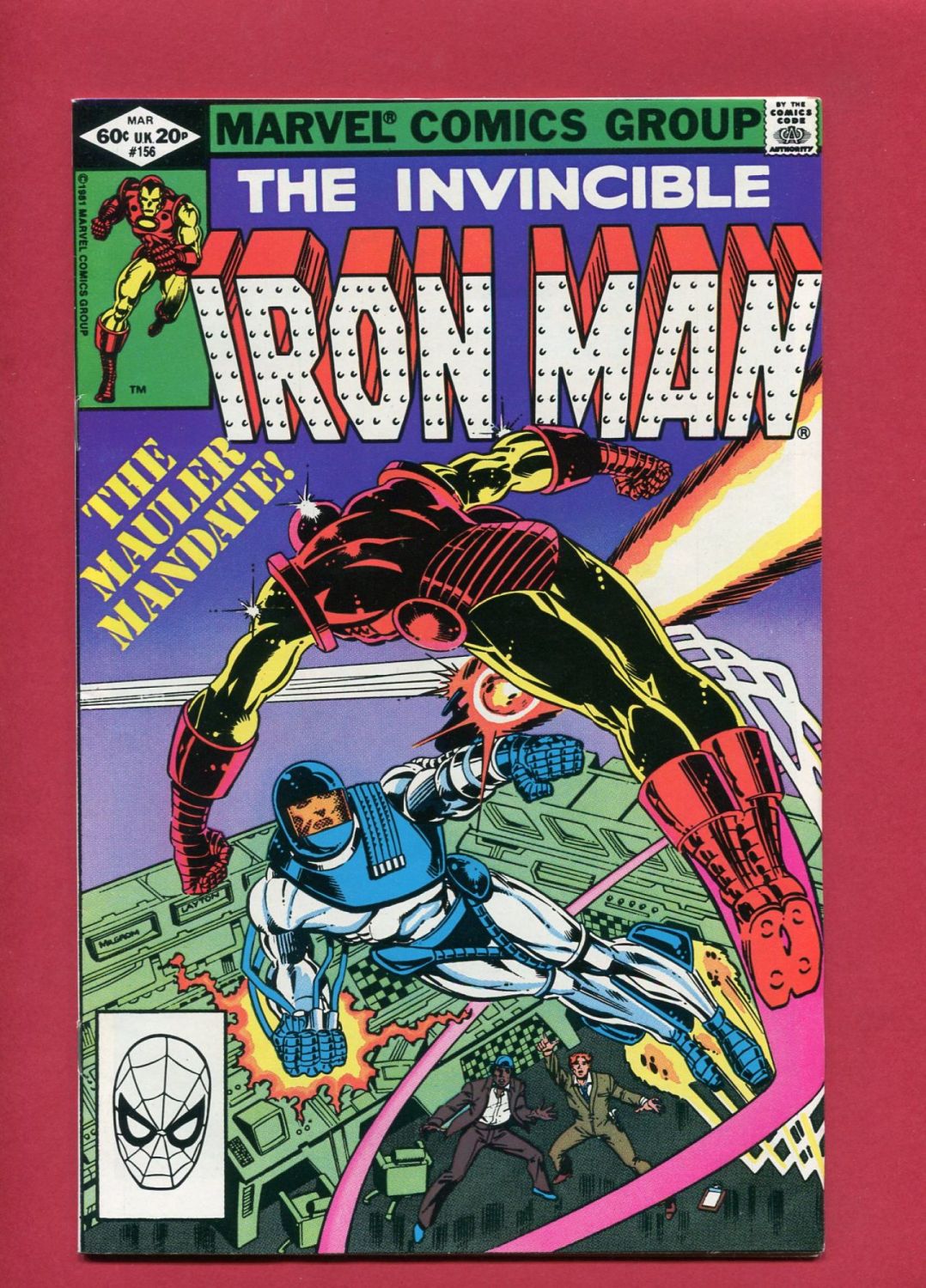 Iron Man (Volume 1 1968) #156, Mar 1982, Marvel :: Iconic Comics Online